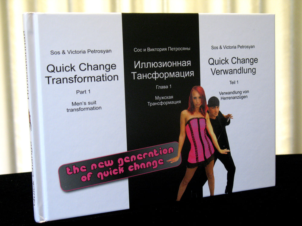 Quick Change Book Part 1 – Quick Costume Change Products Shop